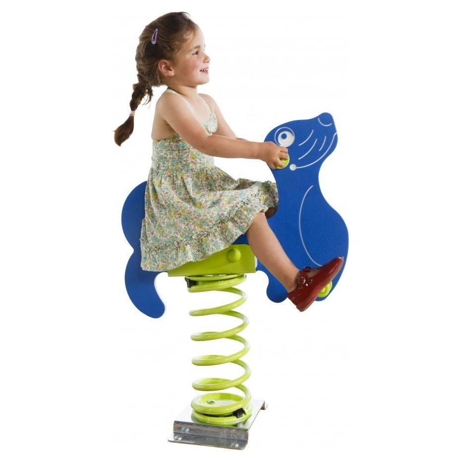 Robbe spring rocker for playgrounds - robust and safe